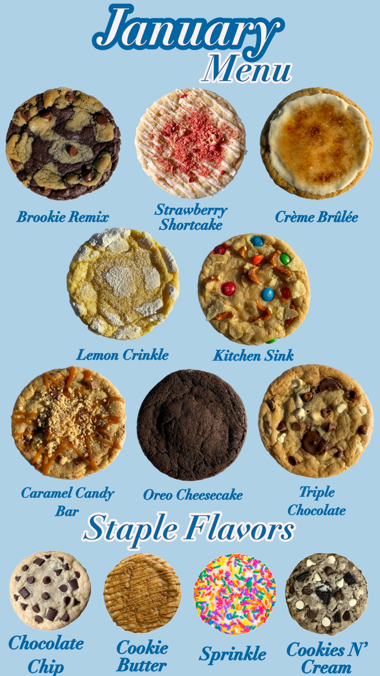 Store Hours & Menu – Okie Dough Cookie Co.